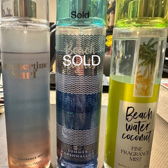 Bath & Body Works | Other | Bath And Body Works Body Sprays | Poshmark